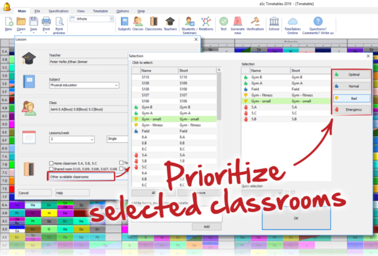 aSc TimeTables – Academic Software Suite