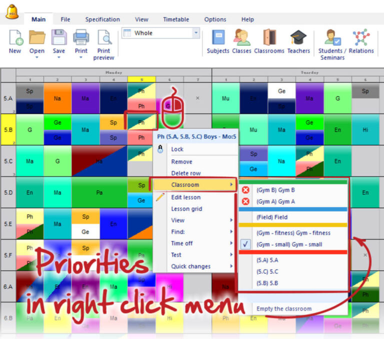 aSc TimeTables – Academic Software Suite